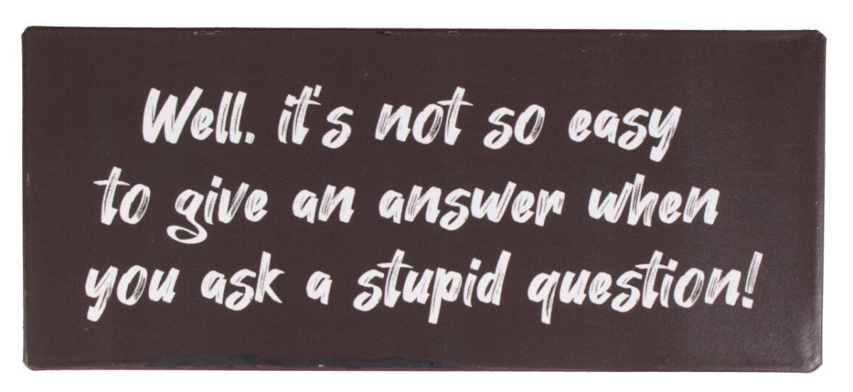 Metal sign, enamel sign, quote sign, sign with text, decoration sign ...